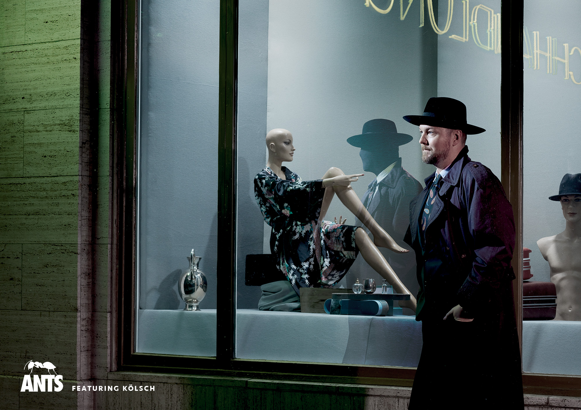 Nick and Chloe for ANTS Print Campaign • we are CASEY - an artists agency